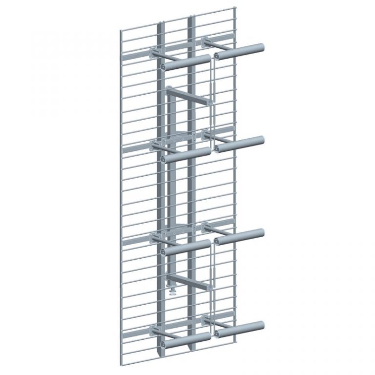 Panel Antenna Band III VHF Four Dipoles Full Wave H Polarized - Belco